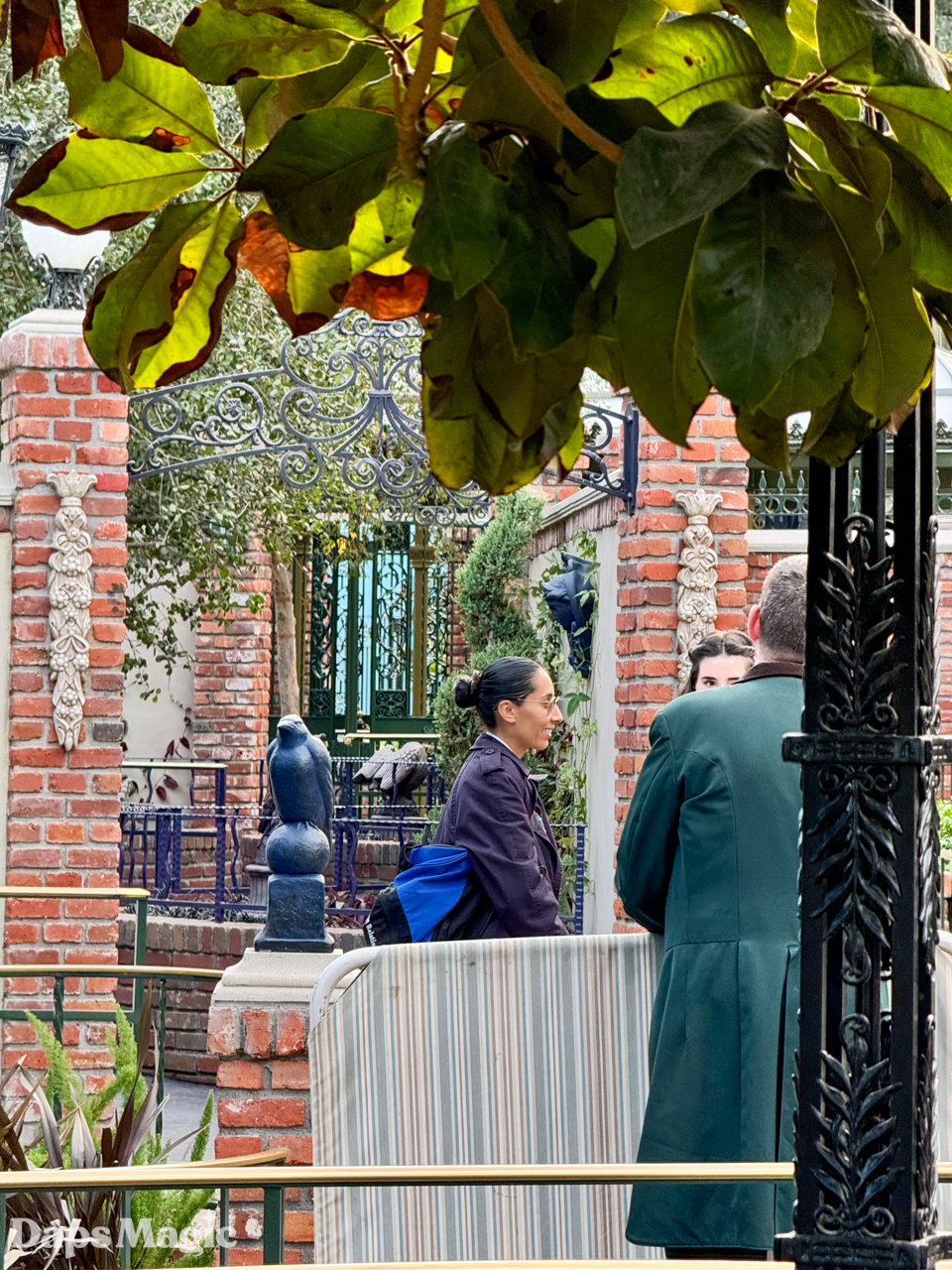 Walls Come Down From Around the Extended Queue of Disneyland's Haunted ...