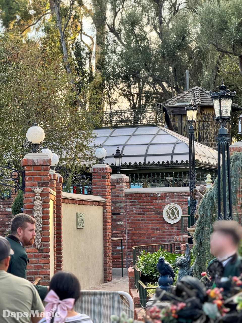 Walls Come Down From Around the Extended Queue of Disneyland's Haunted ...