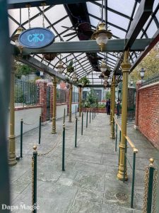 Walls Come Down From Around the Extended Queue of Disneyland's Haunted ...