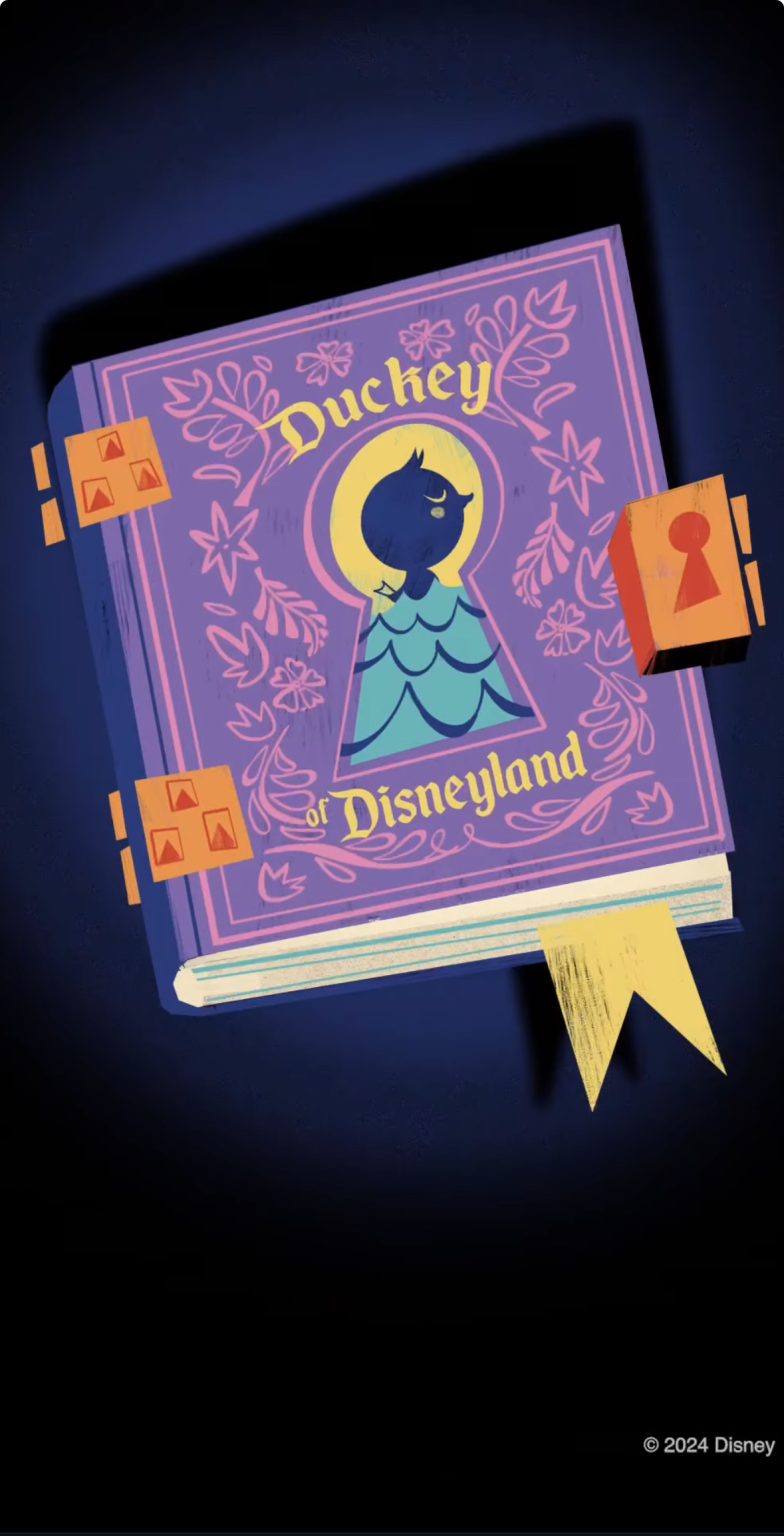 Disneyland Resort Introduced Duckey the Magic Key Duck