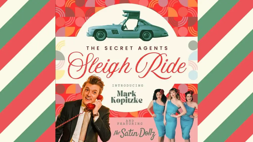 The Secret Agents Band Releases 'Sleigh Ride' on Music Streaming Services