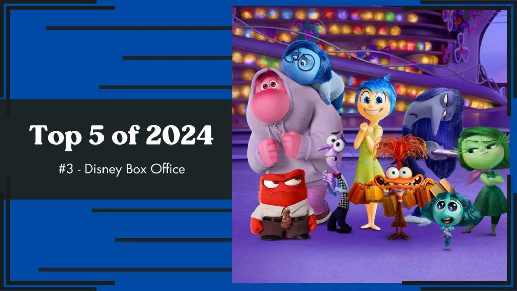 Top 5 of 2024: #3 - Disney Box Office