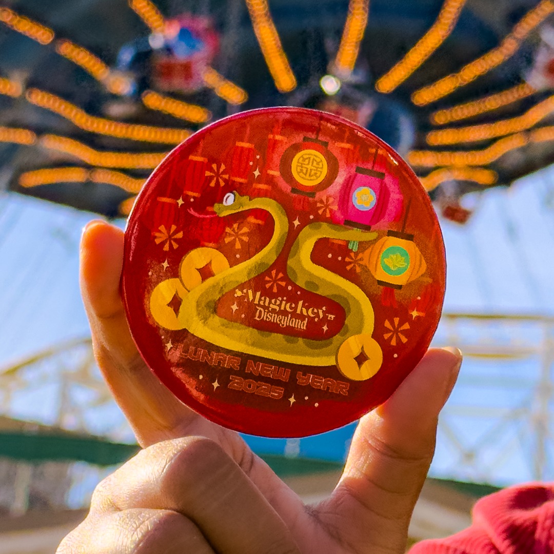 Celebrate The Year of the Snake with Special Button for Disneyland ...
