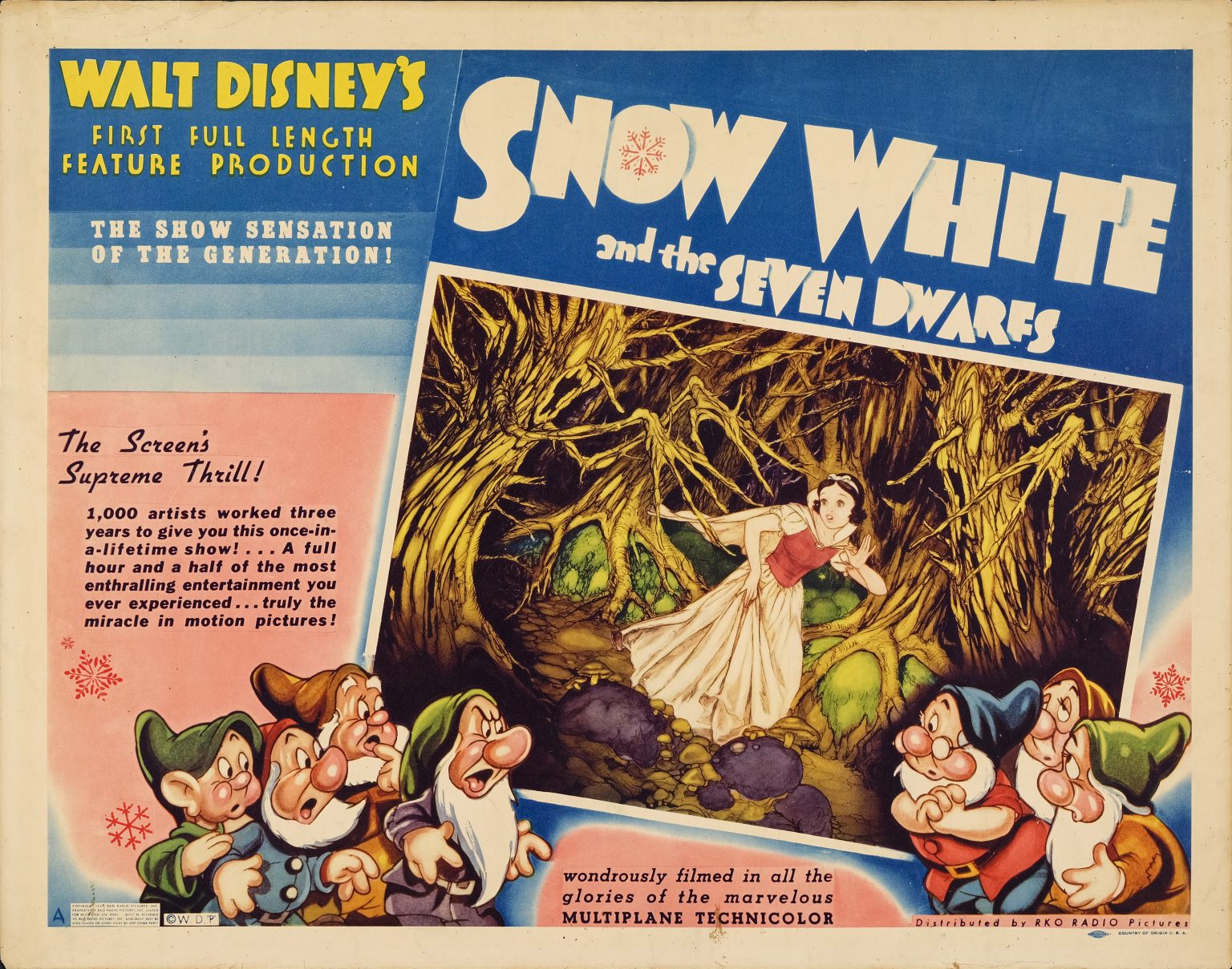 Rare ‘Snow White’ Posters Up for Auction Ahead of Release of Live ...