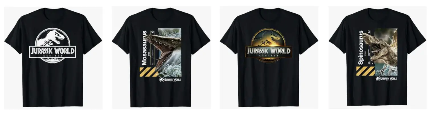 First Look at 'Jurassic World Rebirth' Merchandise Revealed
