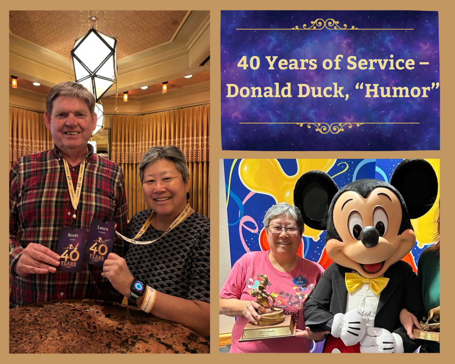 Disneyland Resort Cast Members Recognized for Milestone Years of Service