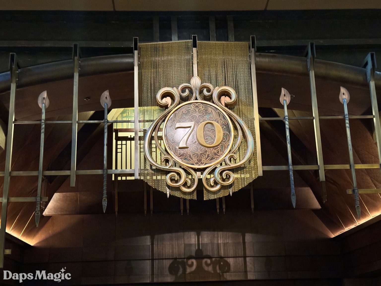 Disneyland Resort 70th Celebration Crest Appears at Disney's Grand ...
