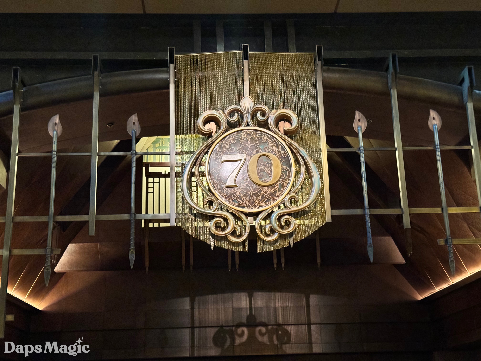Disneyland Resort 70th Celebration Crest Appears at Disney's Grand ...