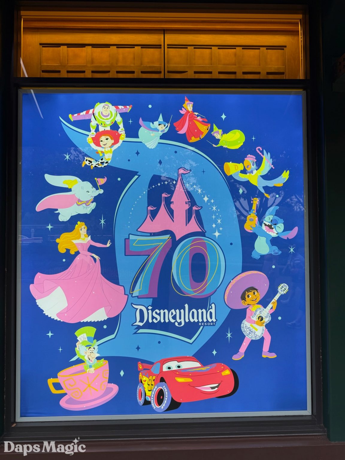 New Disneyland Resort 70th Decorations Appear in Downtown Disney District