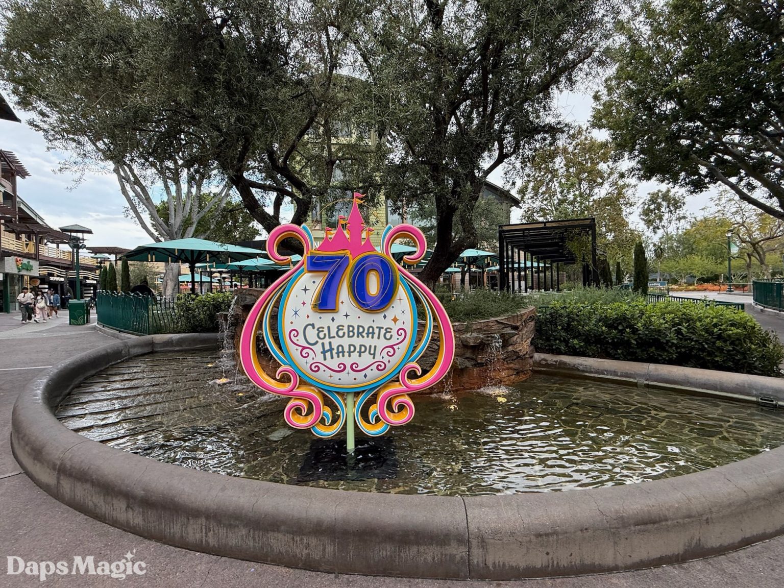 New Disneyland Resort 70th Decorations Appear in Downtown Disney District