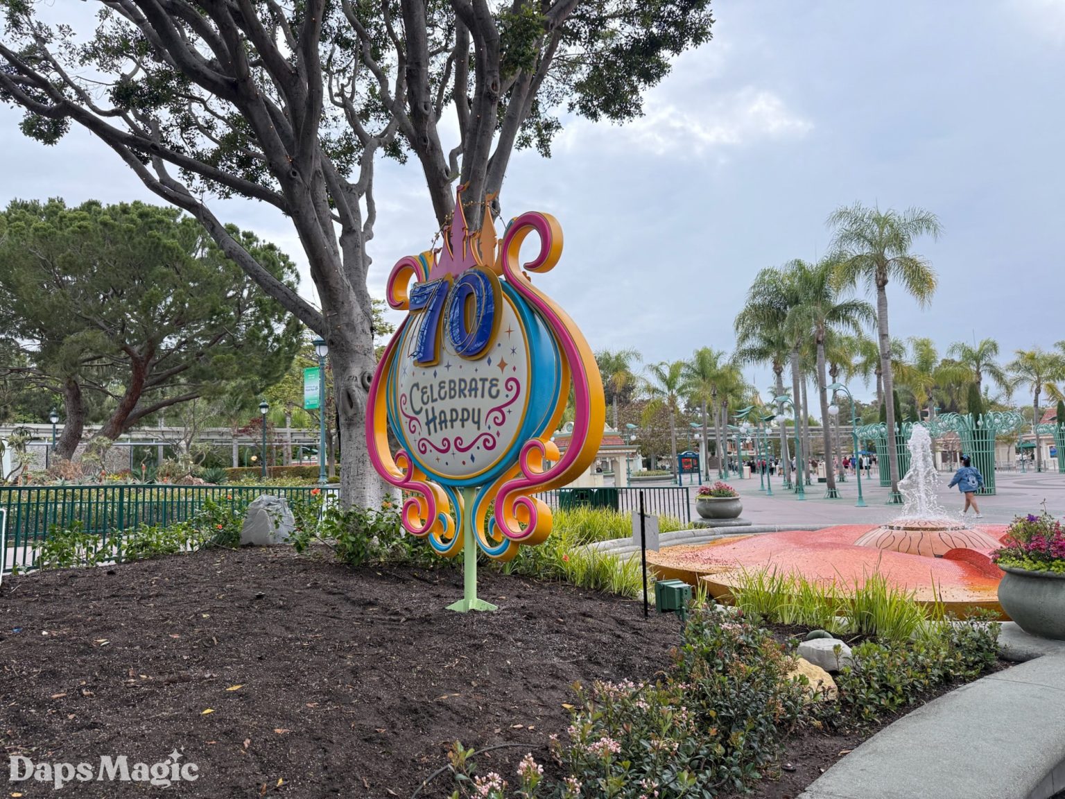 New Disneyland Resort 70th Decorations Appear in Downtown Disney District