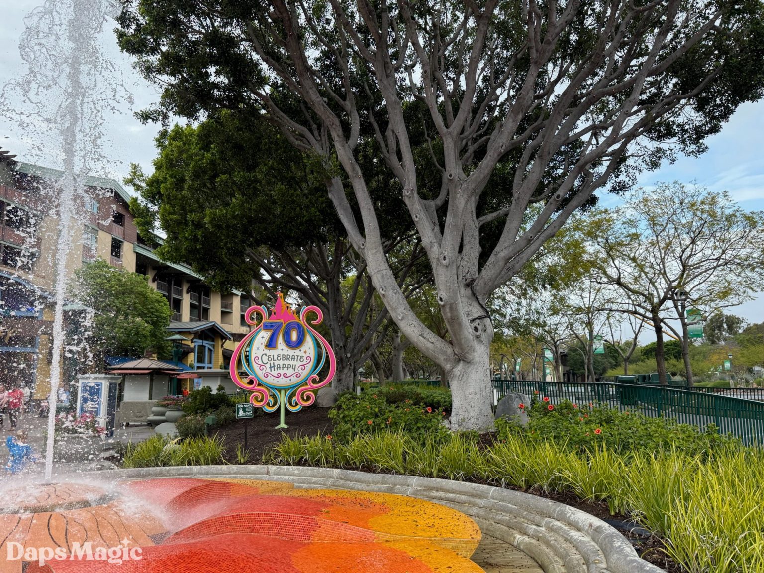 New Disneyland Resort 70th Decorations Appear in Downtown Disney District