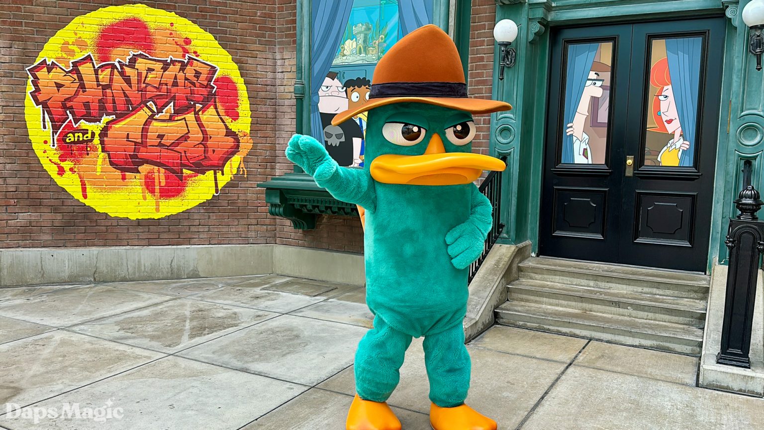 Perry the Platypus Arrives at Disney California Adventure Ahead of New ...