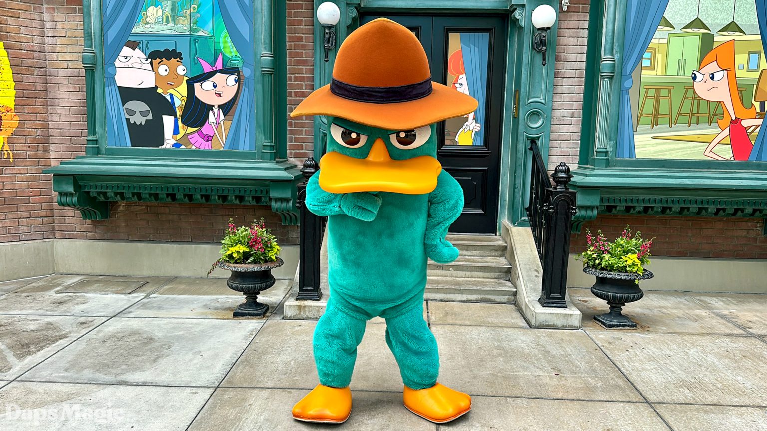 Perry the Platypus Arrives at Disney California Adventure Ahead of New ...