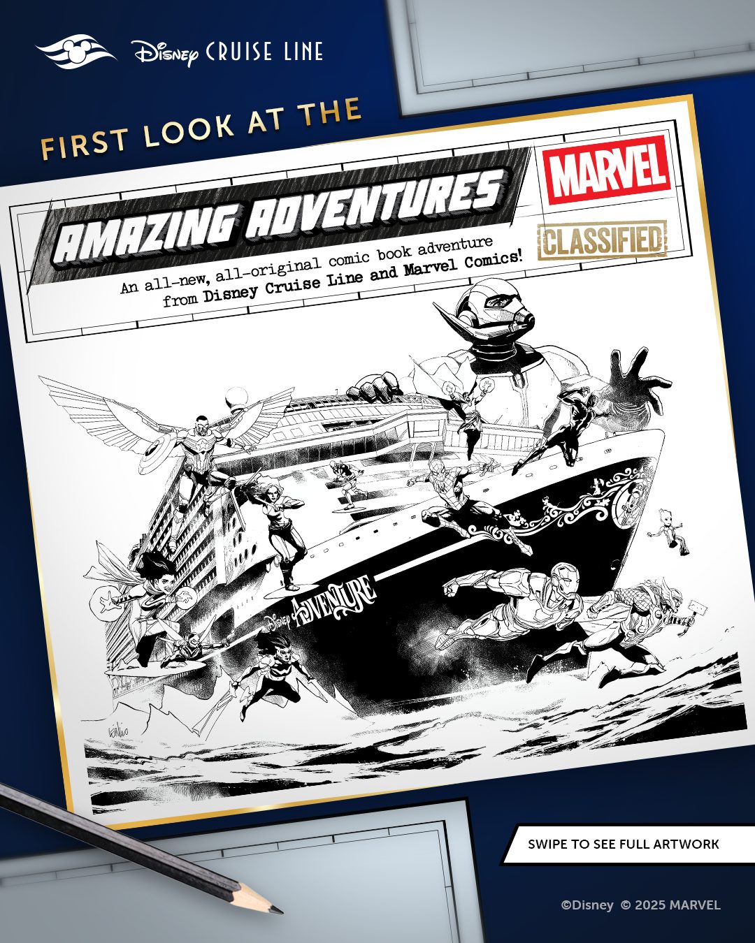 New Marvel Comic Book Coming to Disney Cruise Line Exclusively on ...