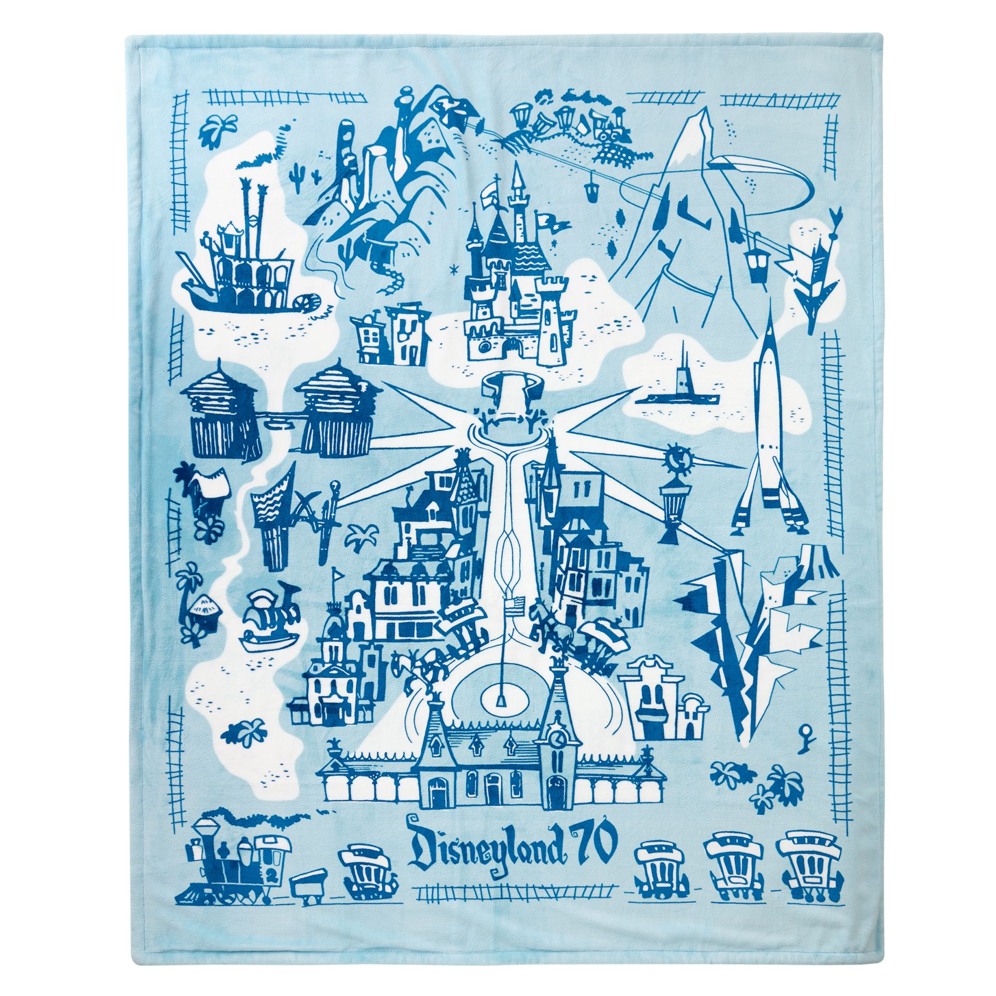 Disneyland Resort 70th Anniversary Vault Mickey Mouse & Maps Collection ...