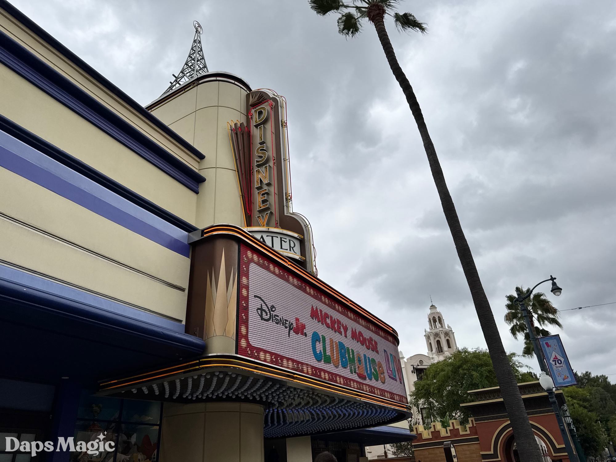 Disney Theater Debuts New Digital Marquee at Disney California Adventure