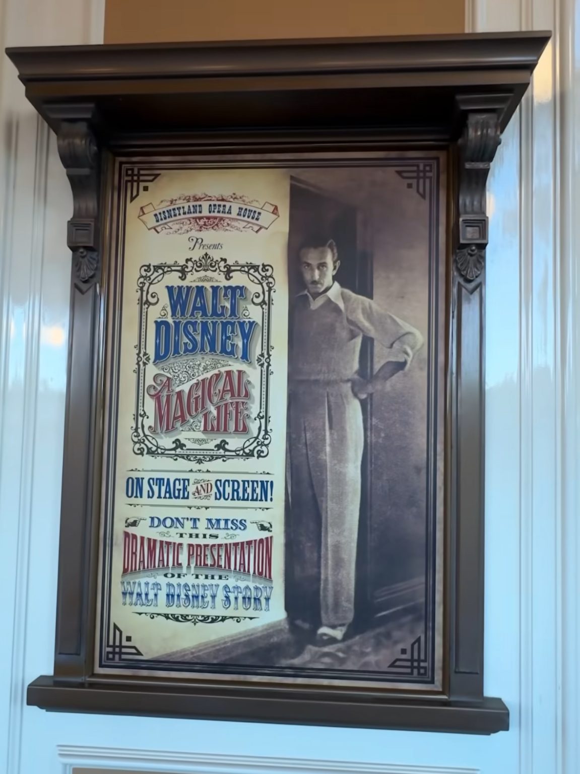 Poster Revealed for 'Walt Disney - A Magical Life' at Disneyland