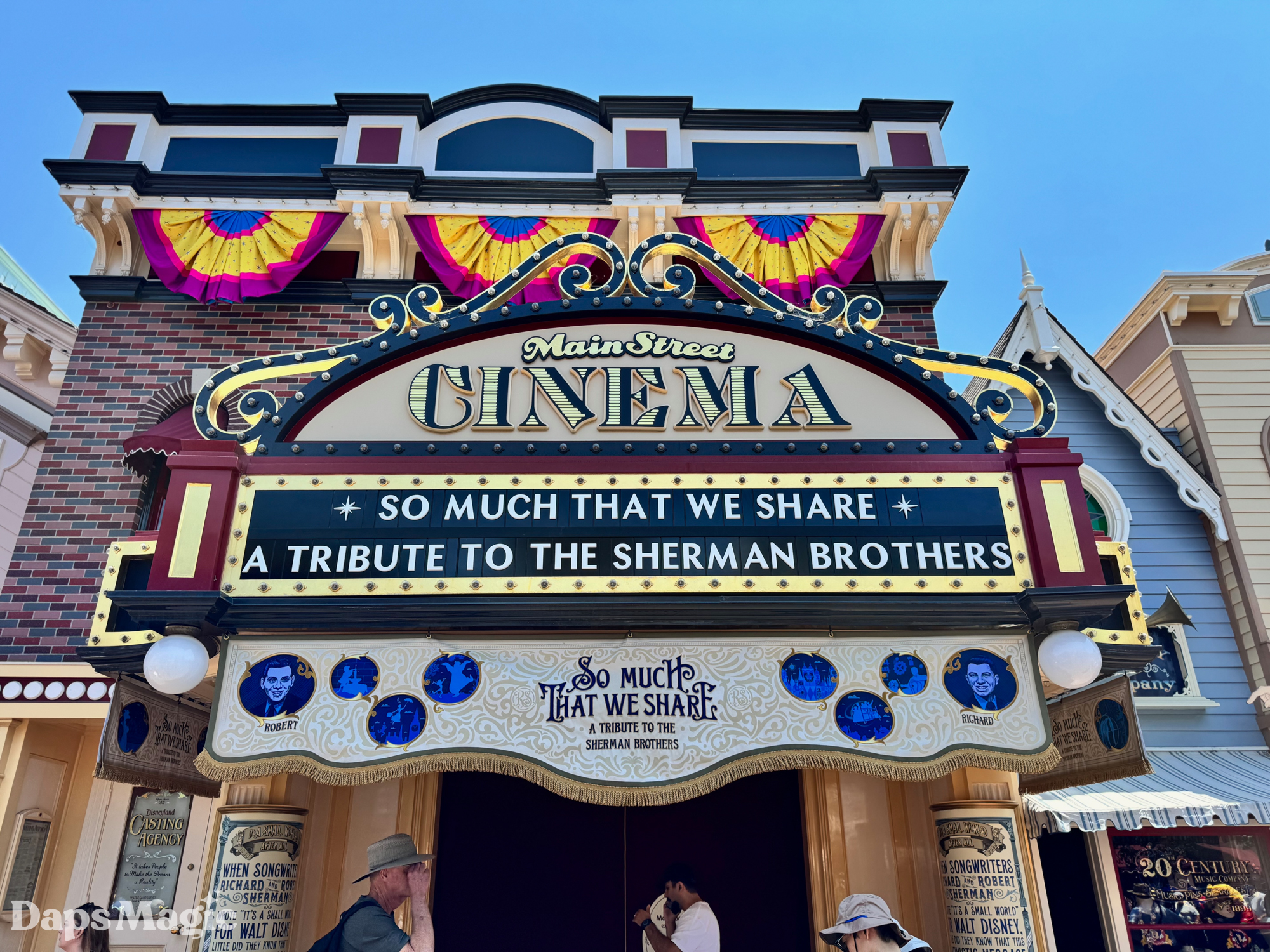 Main Street Cinema Exhibit Transformation Continues at Disneyland with ...