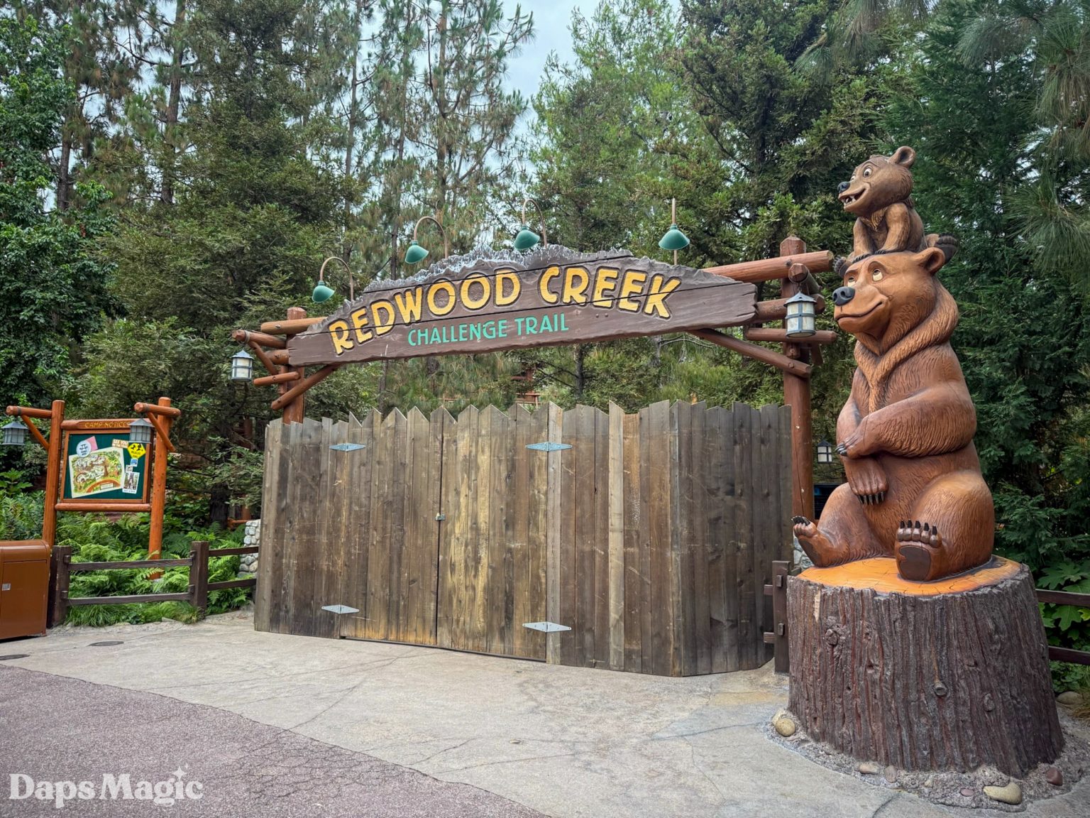 Redwood Creek Challenge Trail Closes for Refurbishment at Disney ...