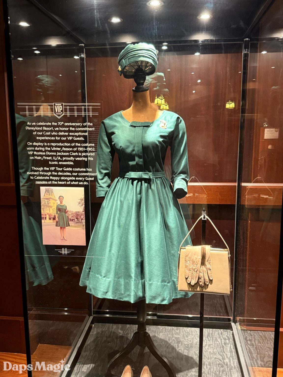 Vintage Disneyland VIP Hostess Costume Now on Display at Disney's Grand ...