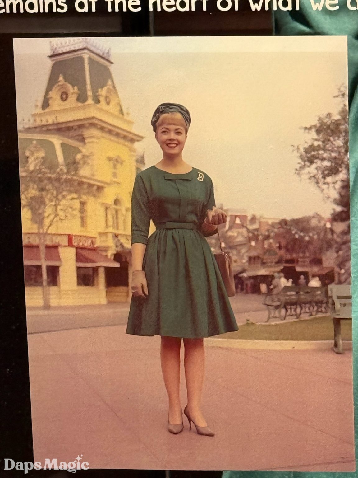 Vintage Disneyland VIP Hostess Costume Now on Display at Disney's Grand ...