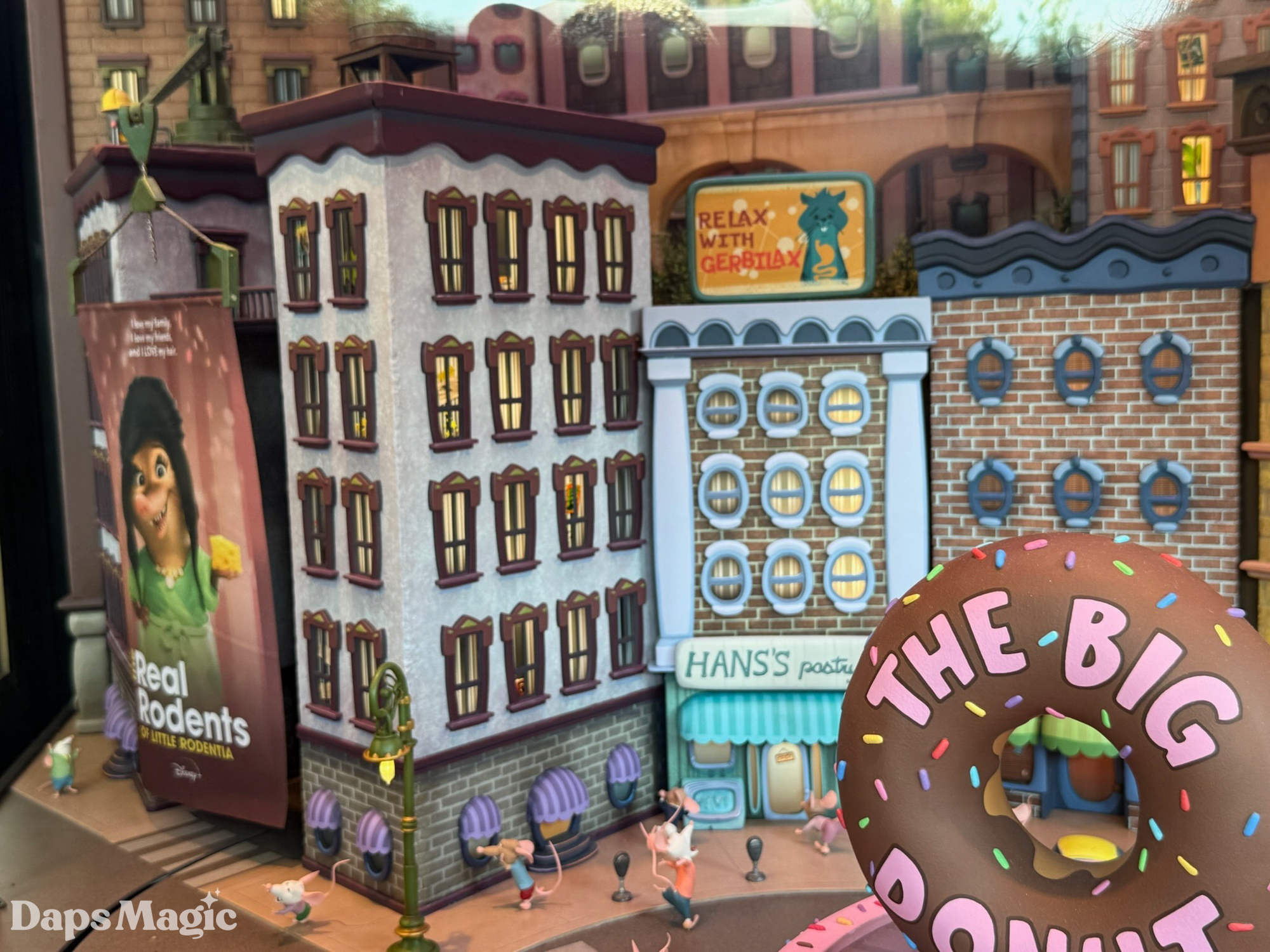 New Zootopia Window Appears on Main Street, U.S.A. at Disneyland