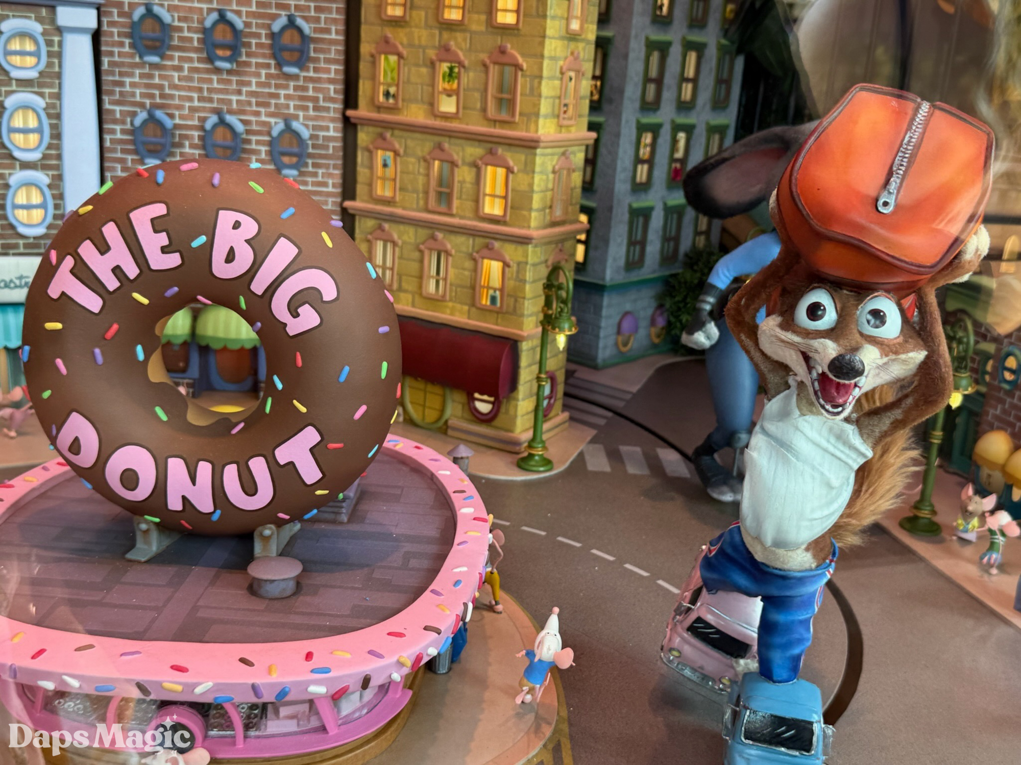 New Zootopia Window Appears on Main Street, U.S.A. at Disneyland