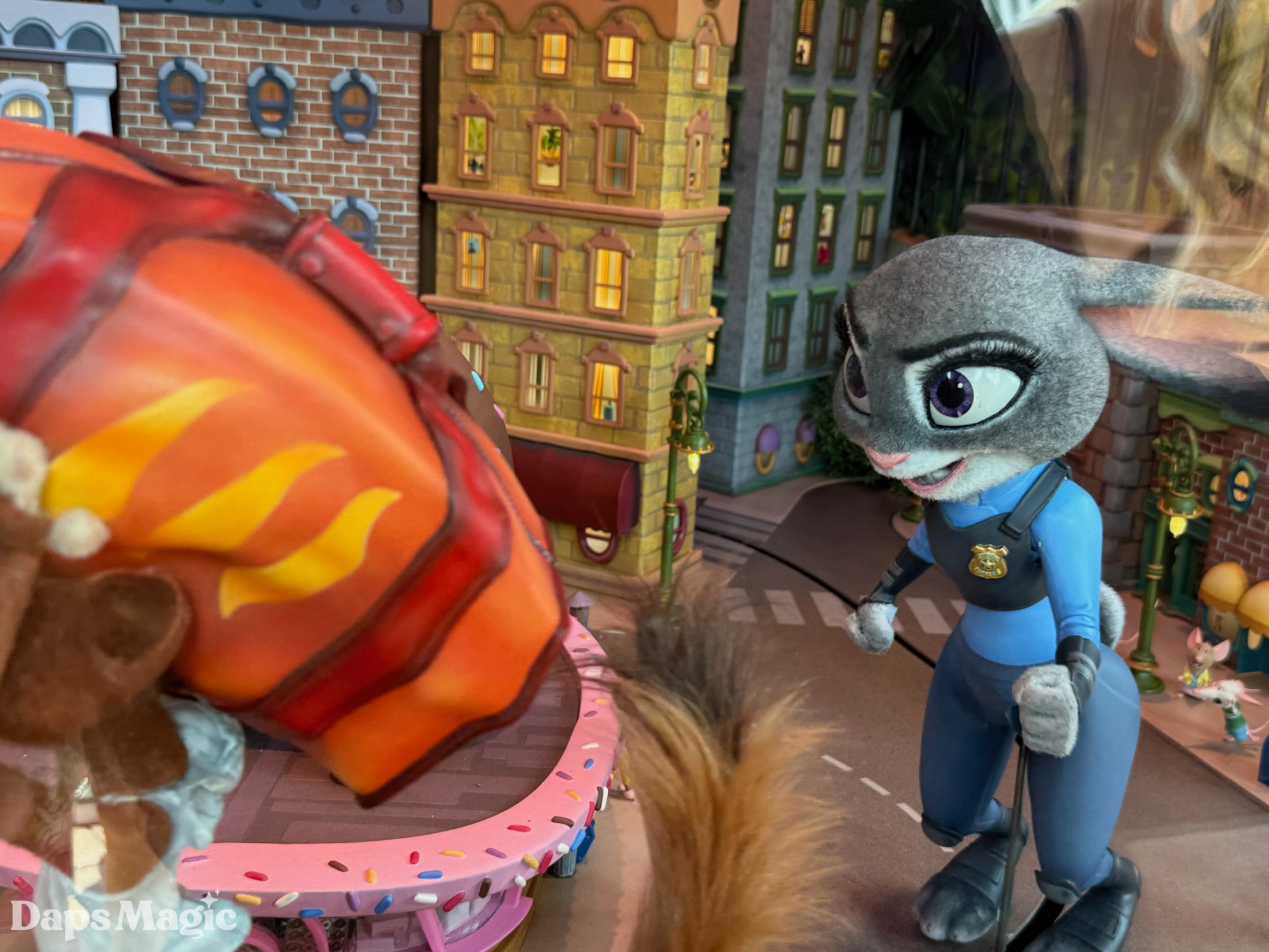 New Zootopia Window Appears on Main Street, U.S.A. at Disneyland