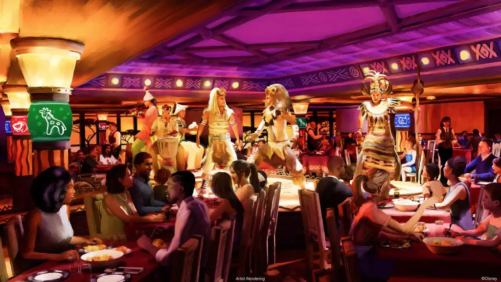 Disney Cruise Line Shares First Look at 'Pride Lands: Feast of The Lion ...