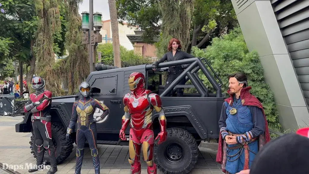 VIDEO: New Avengers Assemble Moment Debuts at Disney California ...