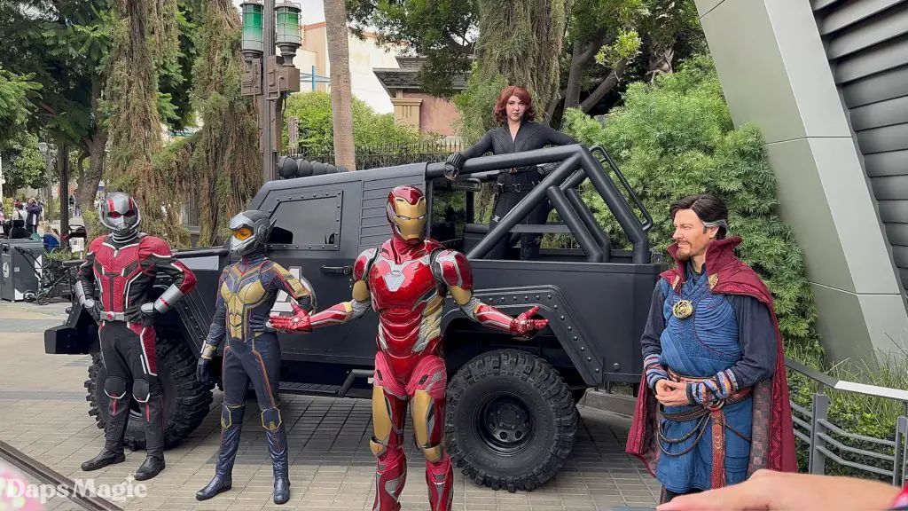 VIDEO: New Avengers Assemble Moment Debuts at Disney California ...