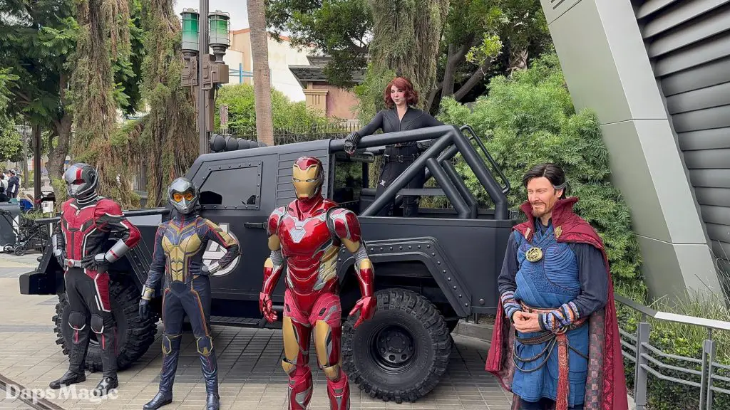 VIDEO: New Avengers Assemble Moment Debuts at Disney California ...