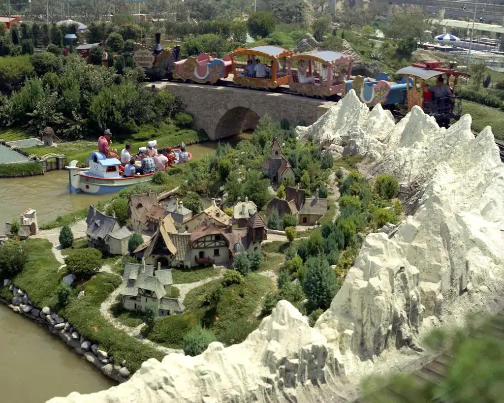 Disneyland's Storybook Land Canal Boats Adding Rapunzel's Tower