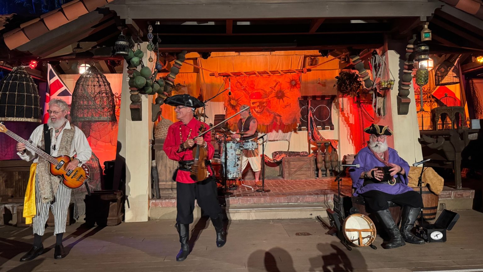 VIDEO: Rusty Cutlass Pirate Band at Mickey's Not-So-Scary Halloween Party