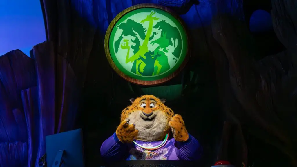 Audio-Animatronic Benjamin Clawhauser To Be In Zootopia: Better Zoogether!