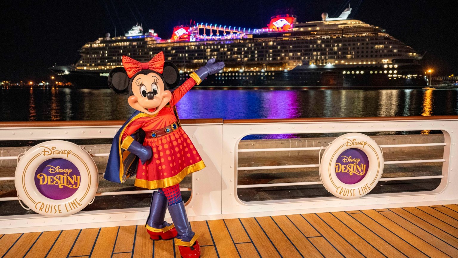 Disney Cruise Line to Livestream Christening of Disney Destiny