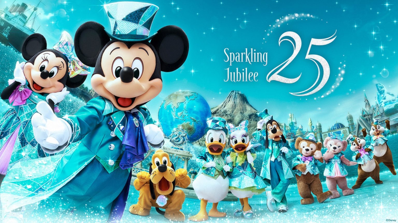 Tokyo DisneySea "Sparkling Jubilee" 25th Anniversary Event To Begin ...