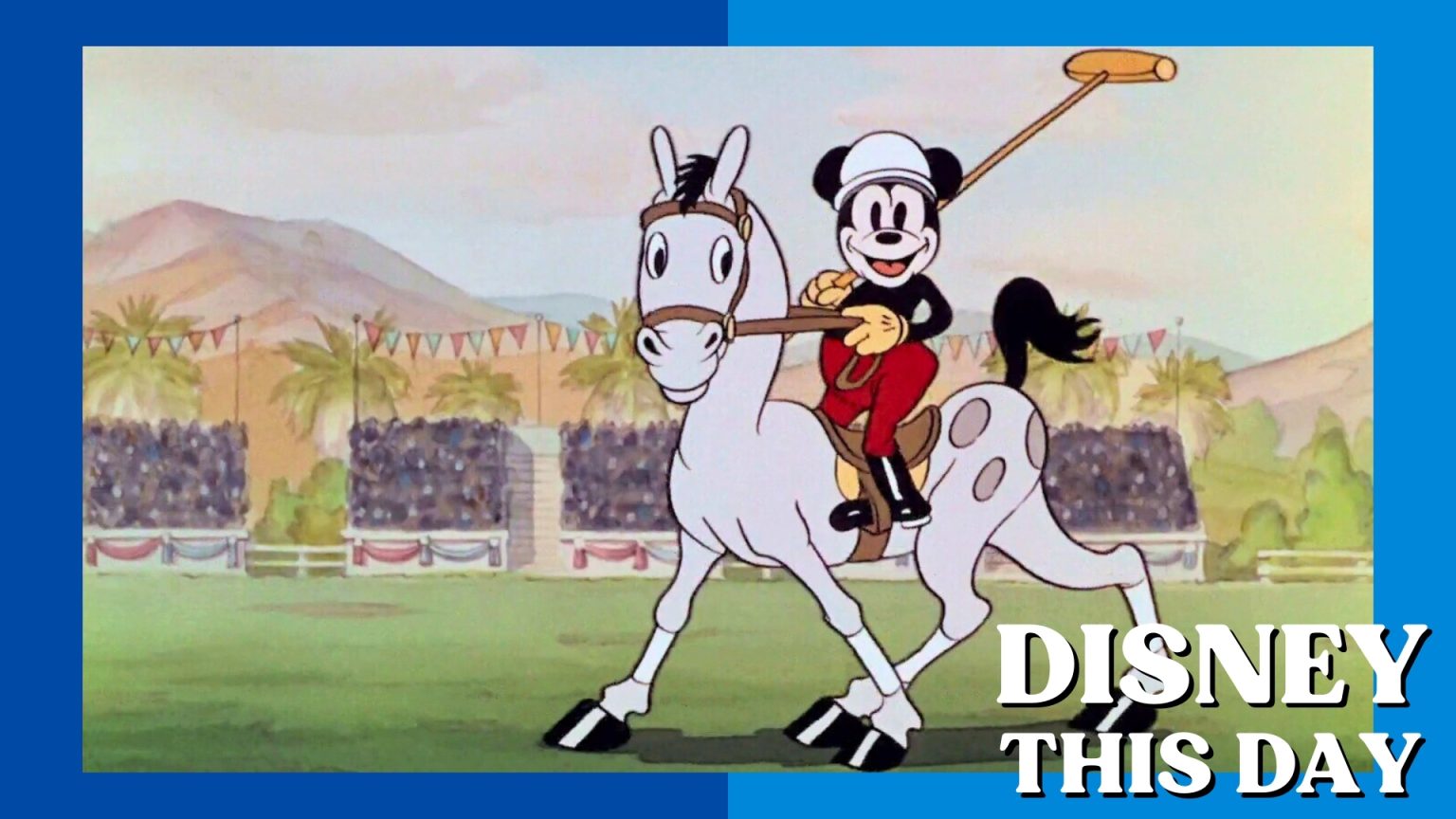 Mickey's Polo Team | DISNEY THIS DAY | January 4, 1936