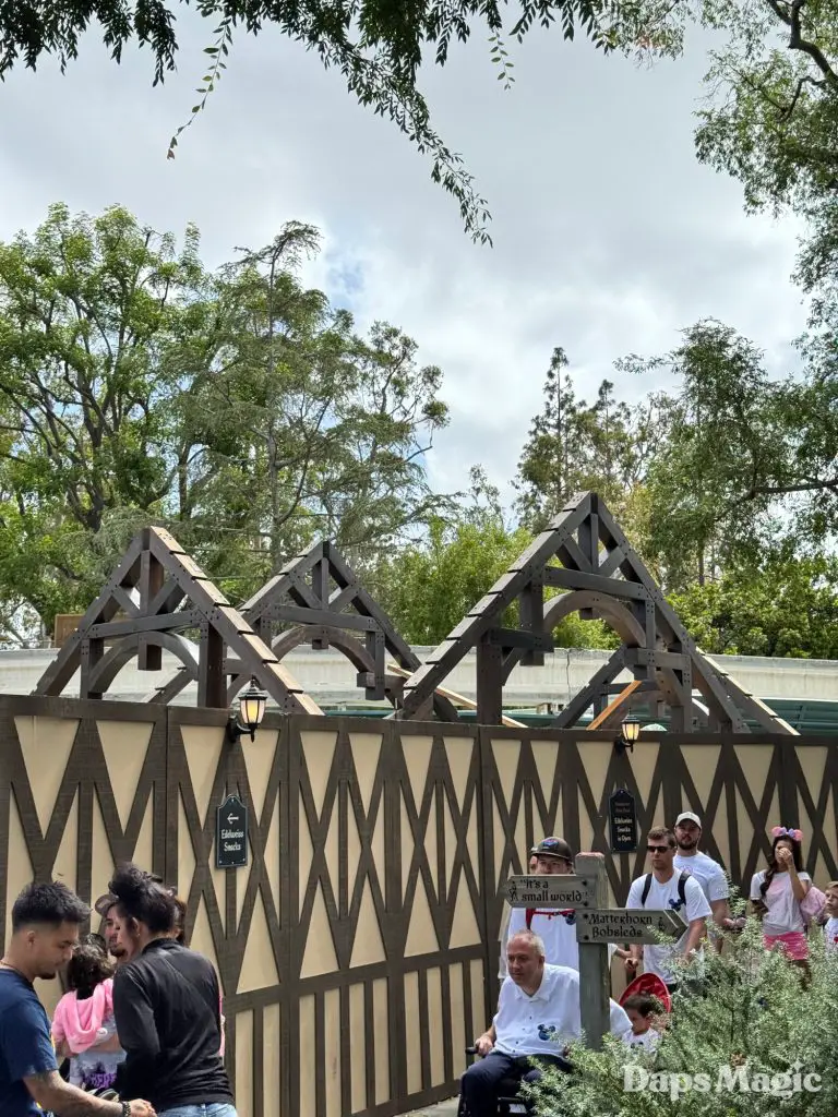 New Structure Goes Vertical in Fantasyland at Disneyland