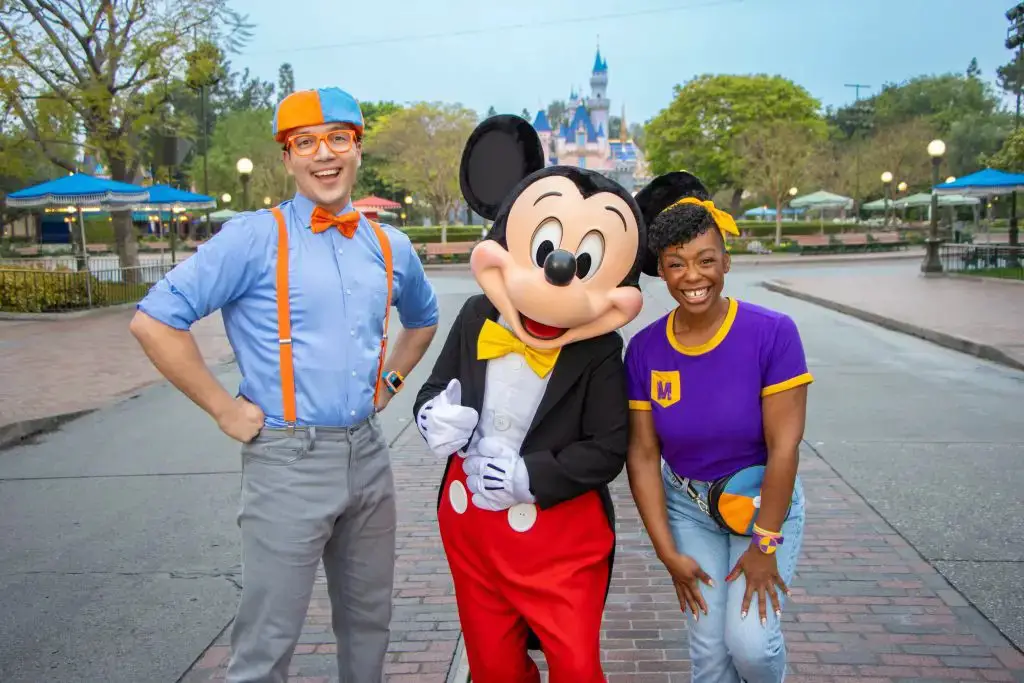 Blippi and Meekah Debut New Disneyland Adventures