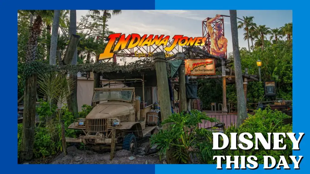 Indiana Jones Epic Stunt Spectacular! | DISNEY THIS DAY | June 10, 2000
