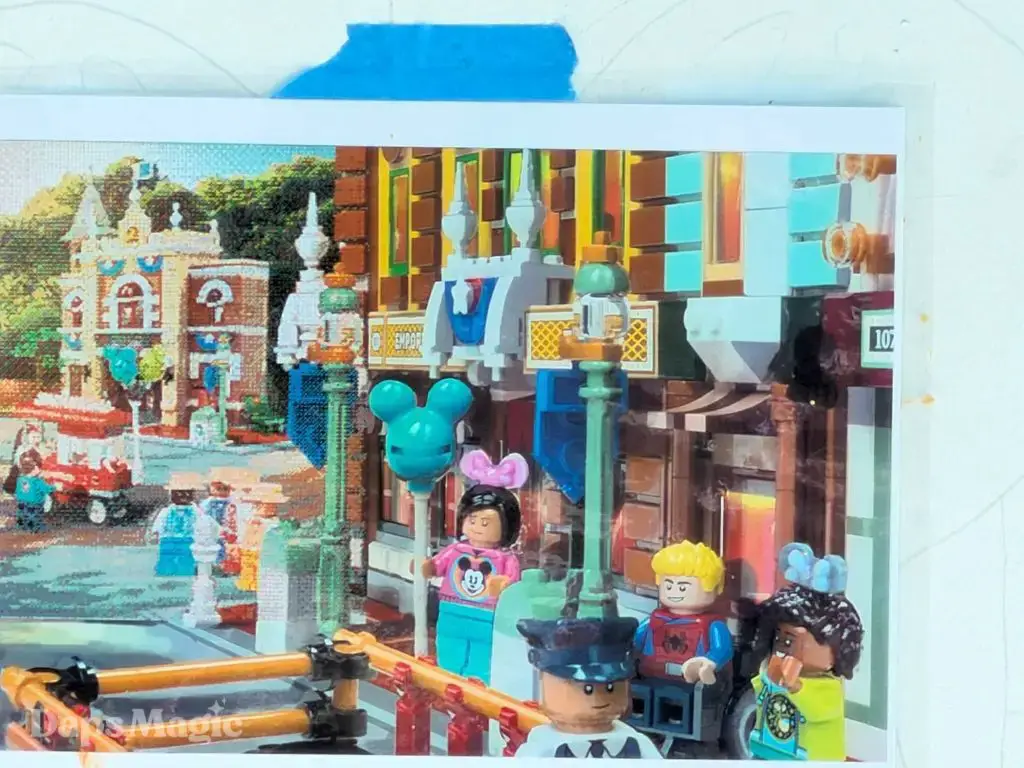 New LEGO Mural Comes to Life in Downtown Disney District