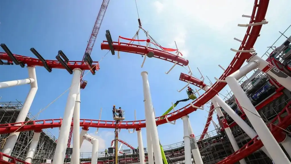 Signature Coaster Spider-Man Themed Land at Shanghai Disneyland Reaches ...