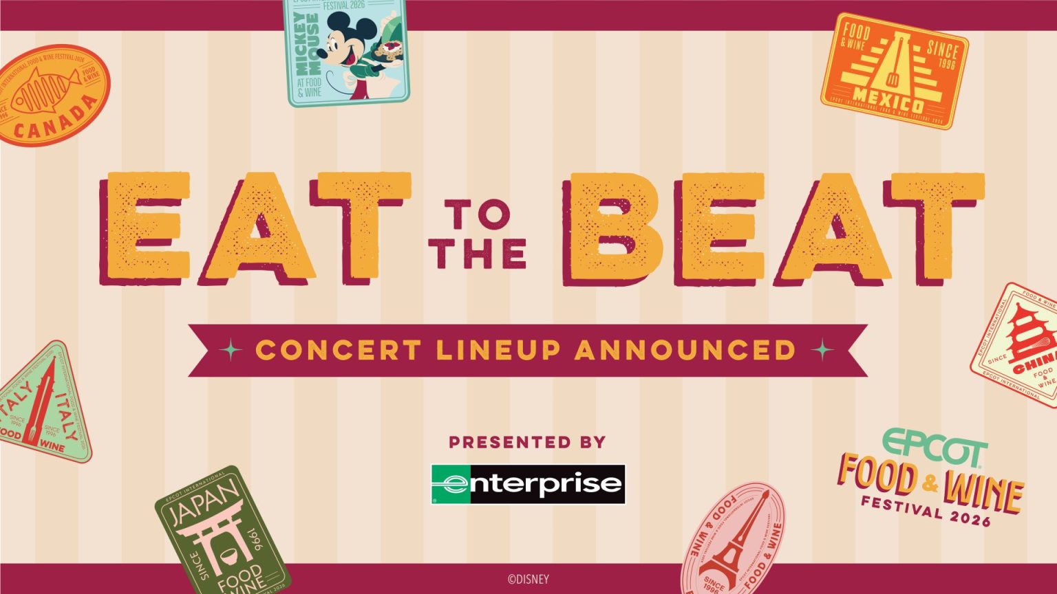 Full Eat to the Beat Concert Lineup Announced