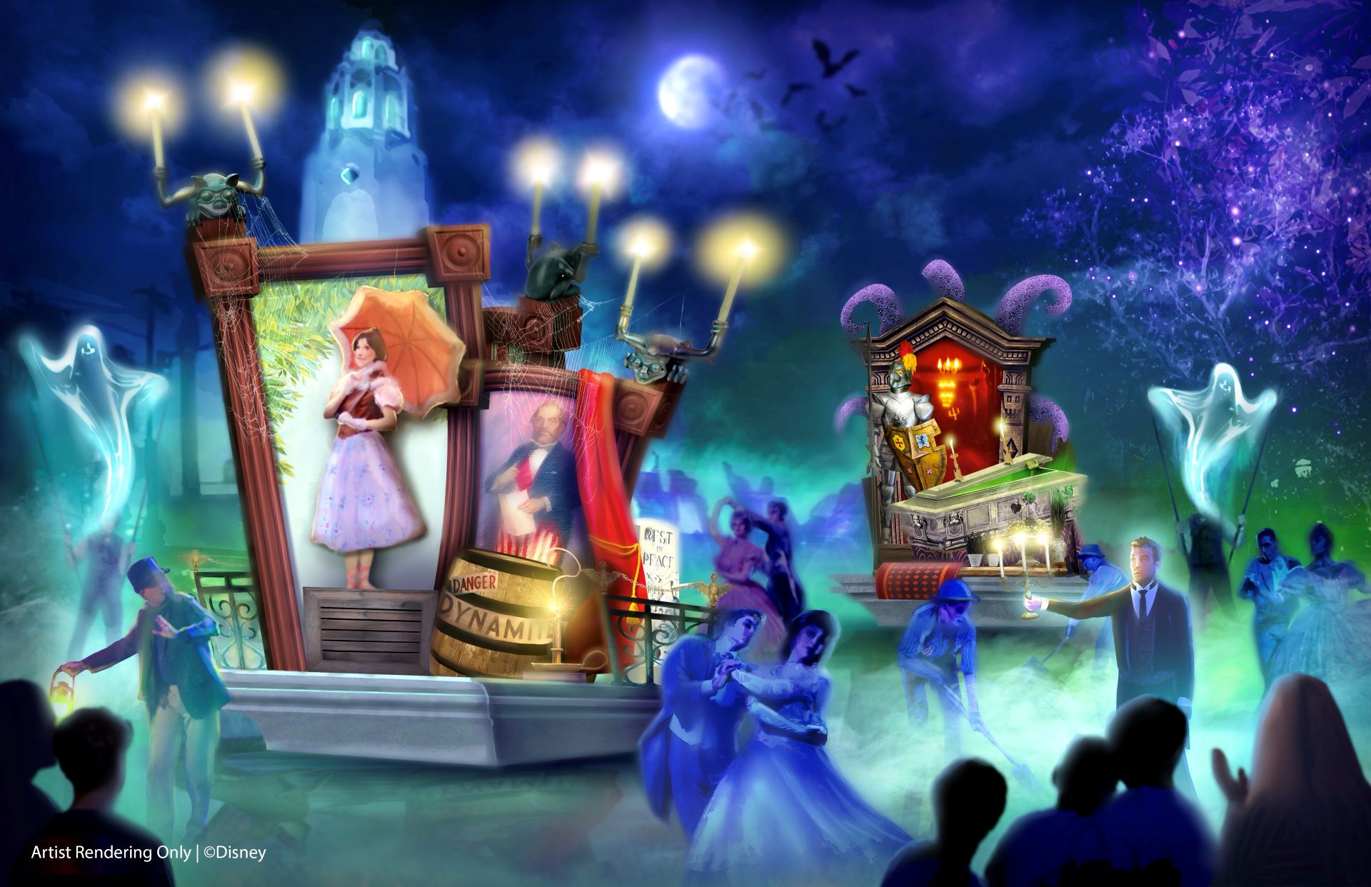 Madame Leota’s Swinging Wake – A Haunted Mansion Street Party Coming to ...