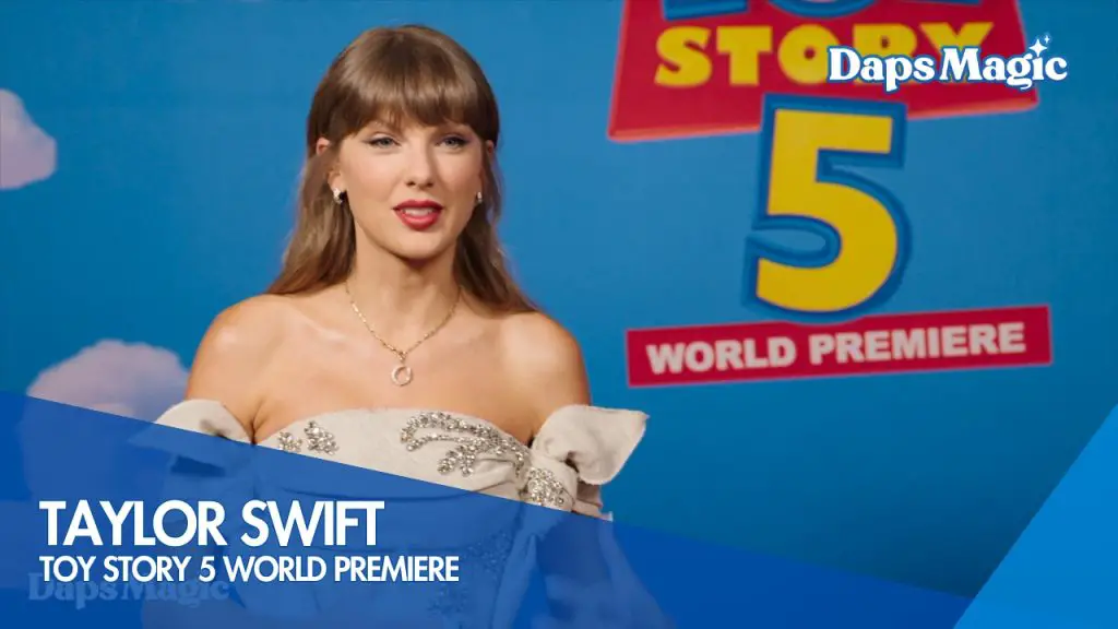 Taylor Swift Talks 'Toy Story' Impact at 'Toy Story 5' World Premiere